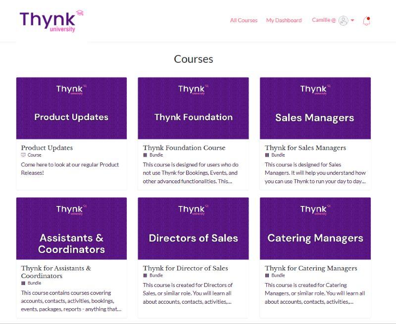 How to Access Thynk University & Enroll in a Course